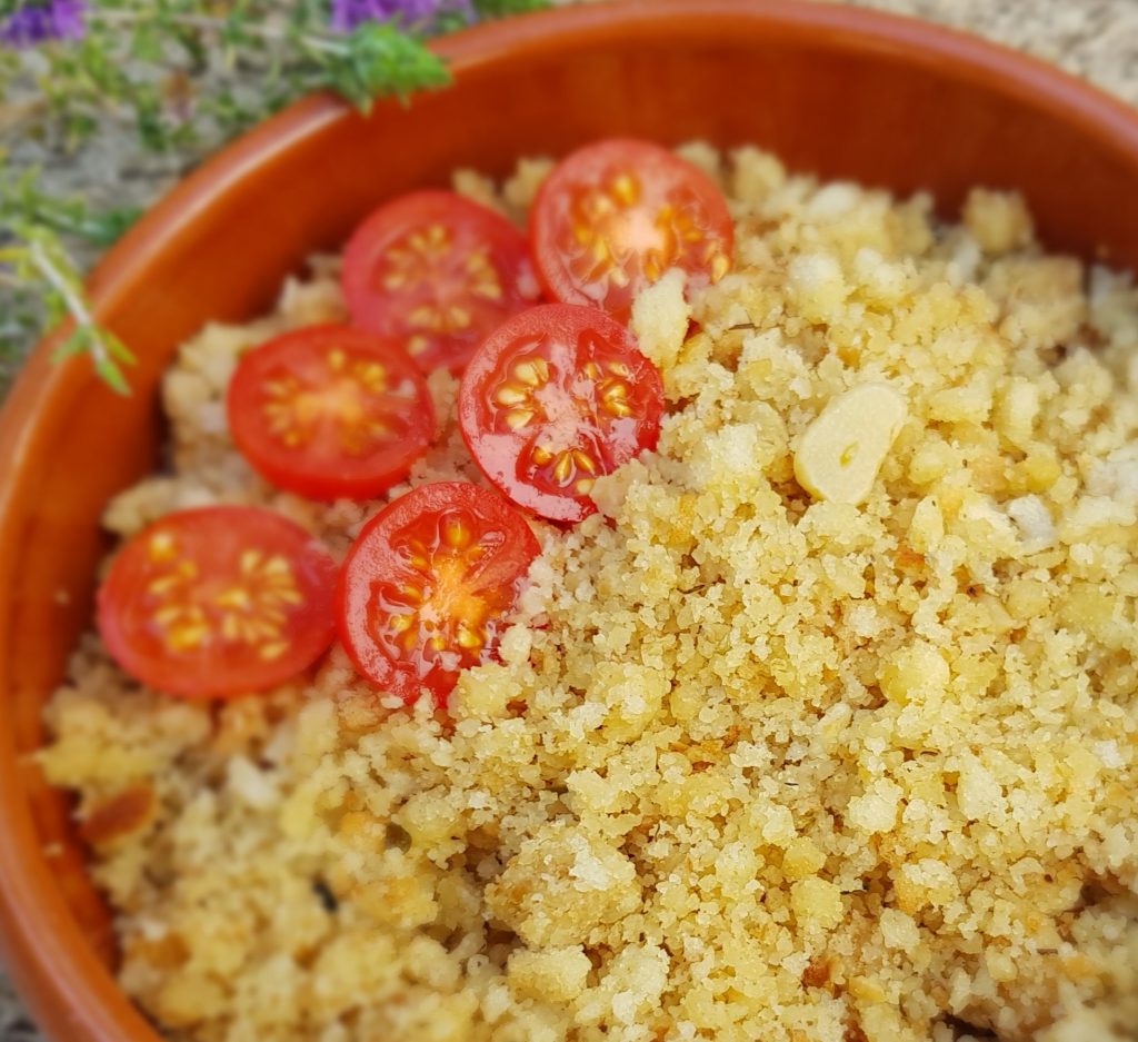 MIGAS DE PAN CATETO AL TOMILLO - Alacena del Angel